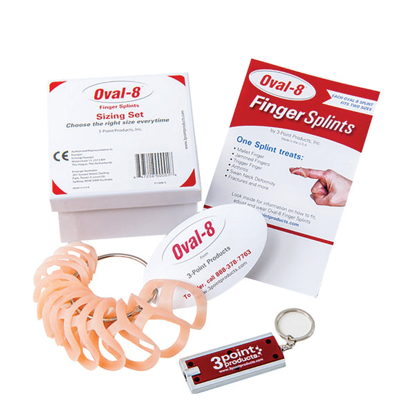 Oval-8® Splint Sizing Kit - At Therapy Limited
